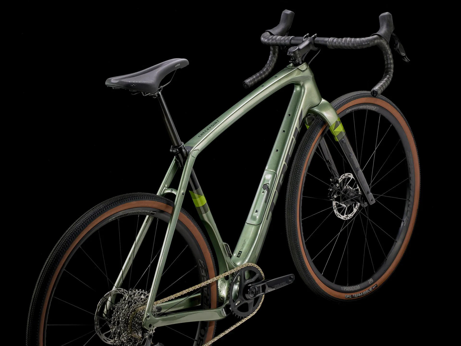 Trek Checkpoint SL 6 AXS Gravel Bike in Lichen Green