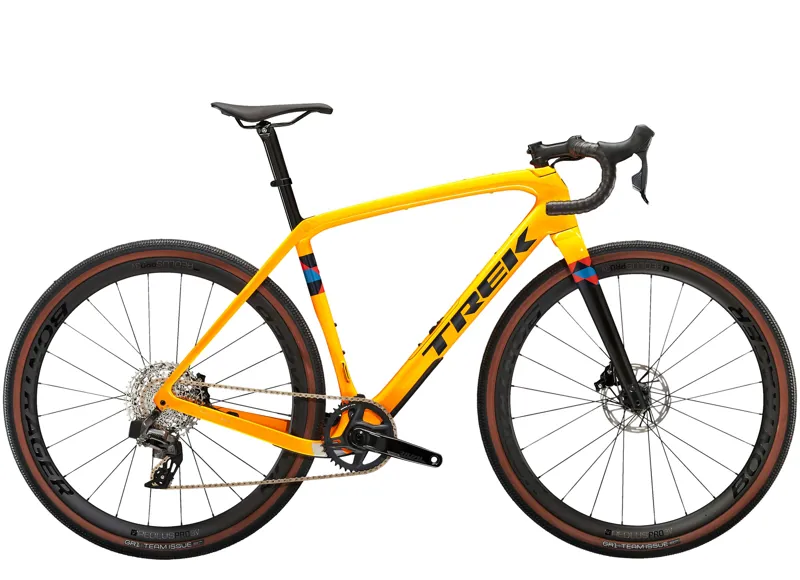 Trek Checkpoint SLR 6 Etap Gravel Bike in Marigold/Nautical Navy