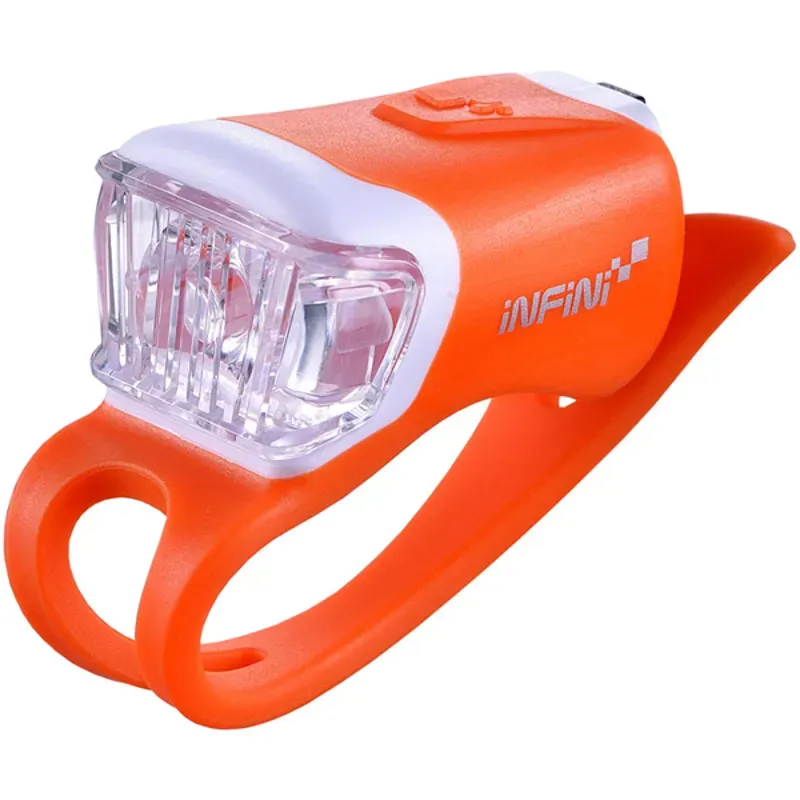 Infini Orca USB Front Light in Orange