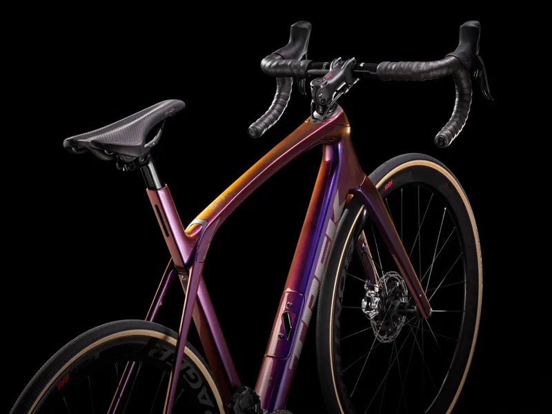 Trek Domane SLR 9 eTap Carbon Road Bike in Purple